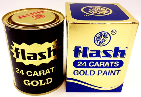 Flash 24 carats Gold Paint 500 ml – Supplytent.com